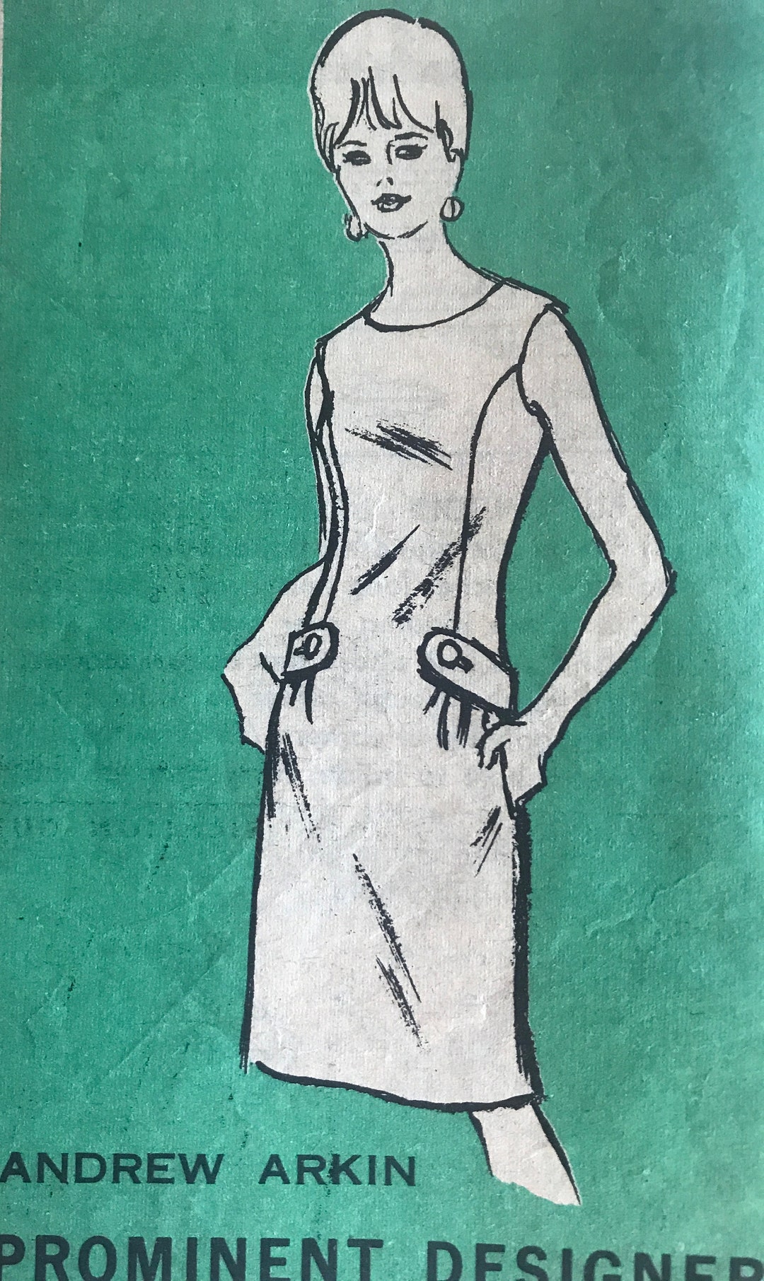 Perfect Little Black Dress Pattern---prominent Designer Andrew Arkin ...