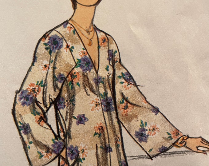 Vogue Paris Original Caftan, Tunic and Pants Pattern by Christian ...