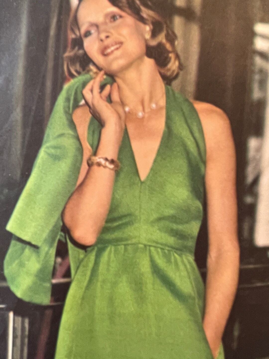 Vintage 1970's Vogue Paris Original A-line Halter Dress and Short ...