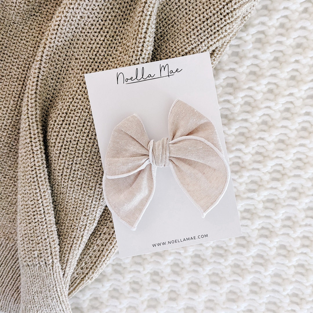 Oat Large Fable Bow, Summer Statement Bows, Large Fable Bow, Long ...