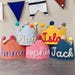 Birthday Crown With Name, Custom Birthday Party Crown With Baby Name ...