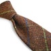 Frederick Thomas Mens Wool Tweed Tie in Dark Brown With Green & Blue ...