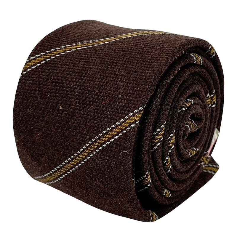 Brown Tie 1940s - Etsy UK