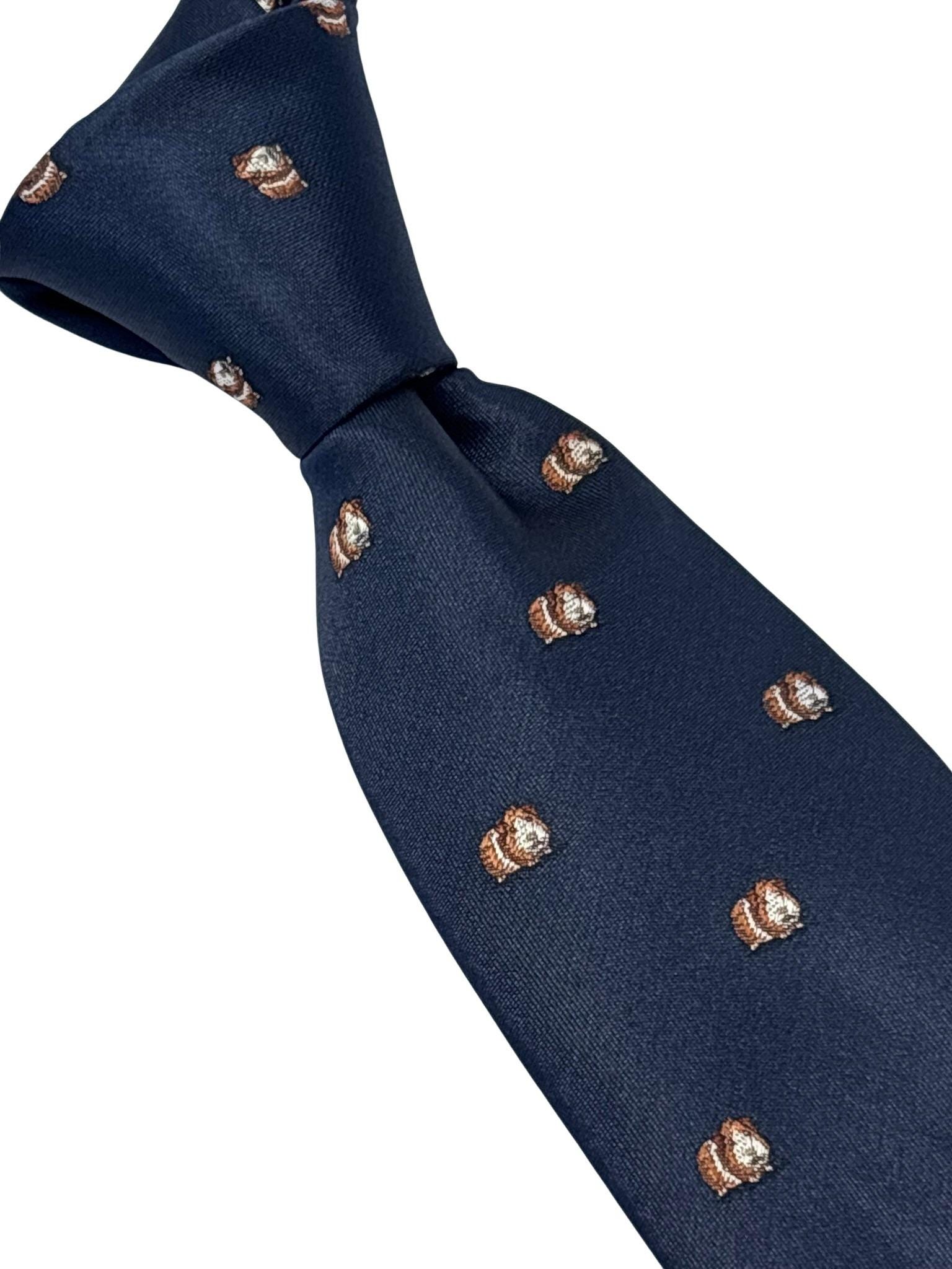 Hamster & Guinea Pig Navy Blue Tie: Frederick Thomas Design - Etsy UK