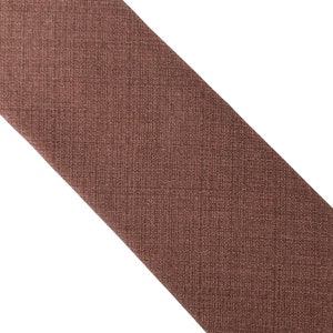 Frederick Thomas Matching Dusky Dusty Earthy Red Brick Bamboo Mens Tie ...