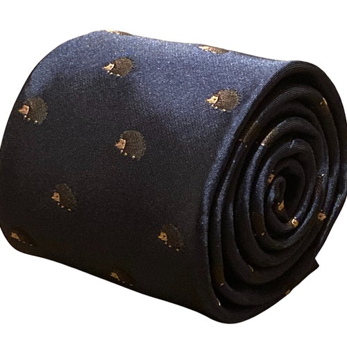 Navy Blue Men-s Tie With Dodo Bird Design Classic Necktie by - Etsy