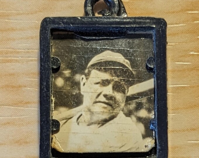 RARE Vintage Babe Ruth 1950's Penny King Baseball Player Vending Charm ...