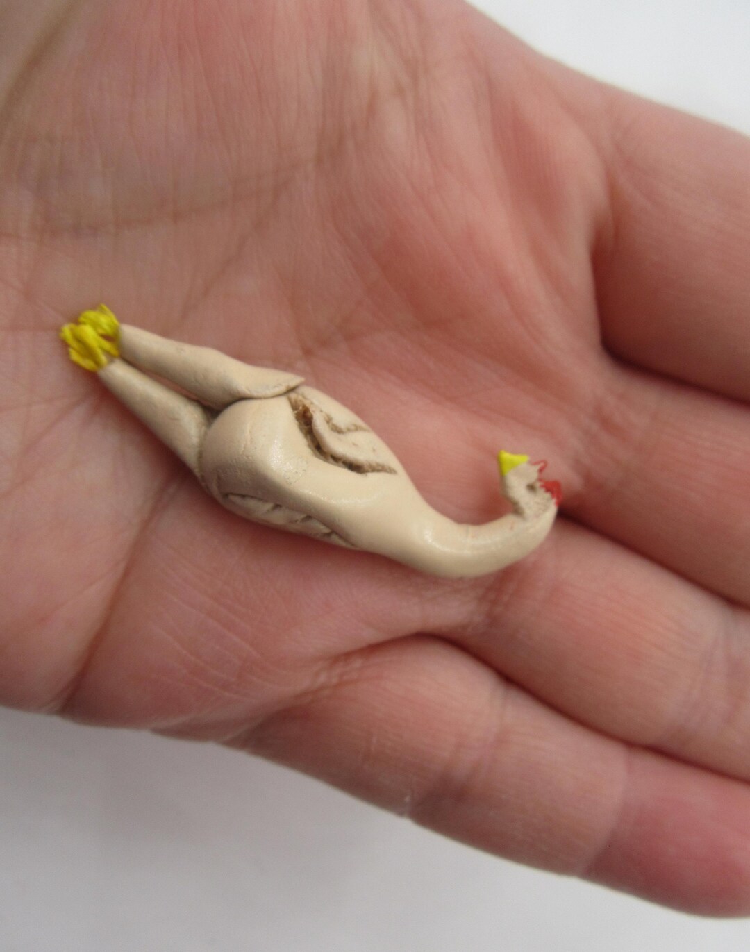 Miniature Chicken Poultry Butcher, Mini Rubber Chicken Replica - Etsy