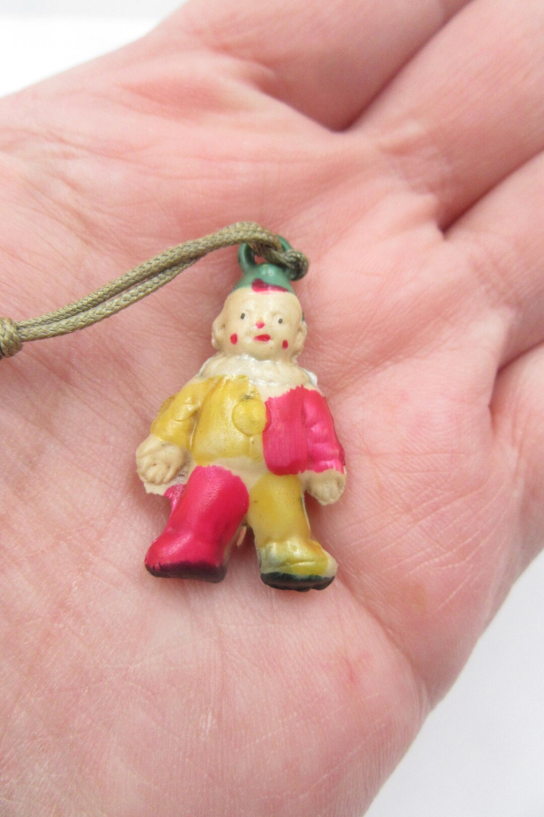 Vintage Celluloid Clown, Bubble Gum Toy Prize Premium, Kitschy Japan ...