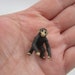 Miniature Chimpanzee, Mini Plastic Wildlife, Safari Cupcake Toppers - Etsy