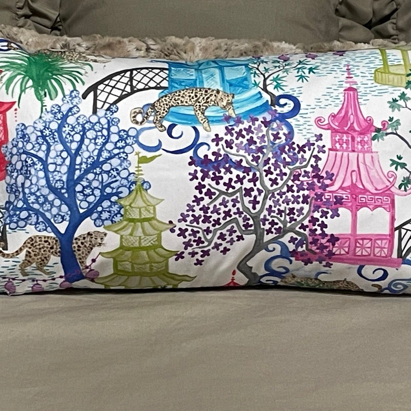 Leopards in Pagoda - Etsy