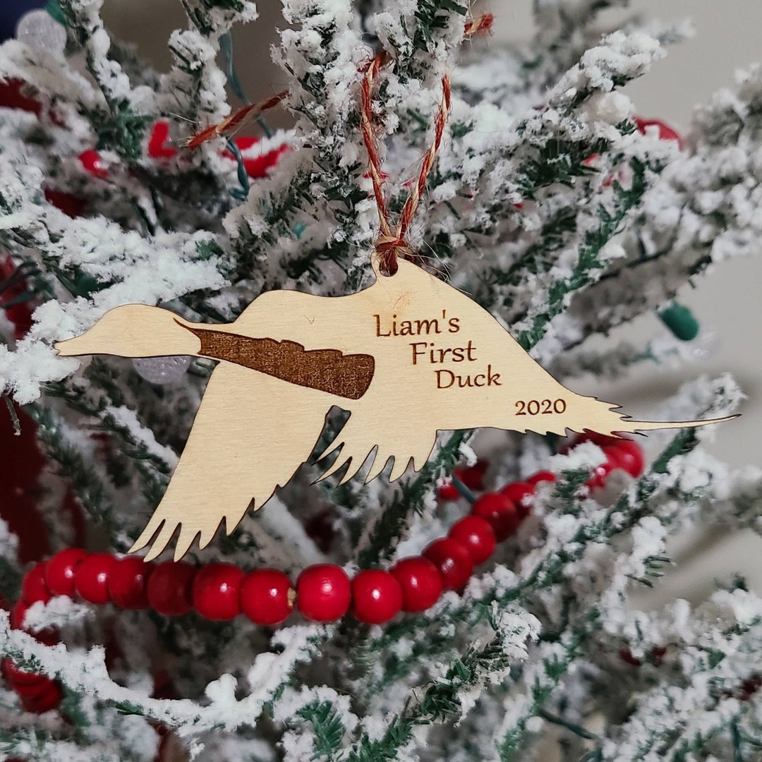 Pintail Duck Wood Christmas Ornament First Duck Christmas - Etsy