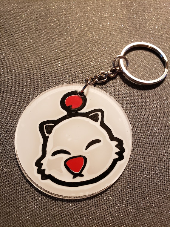 Moogle Keychain color - Etsy