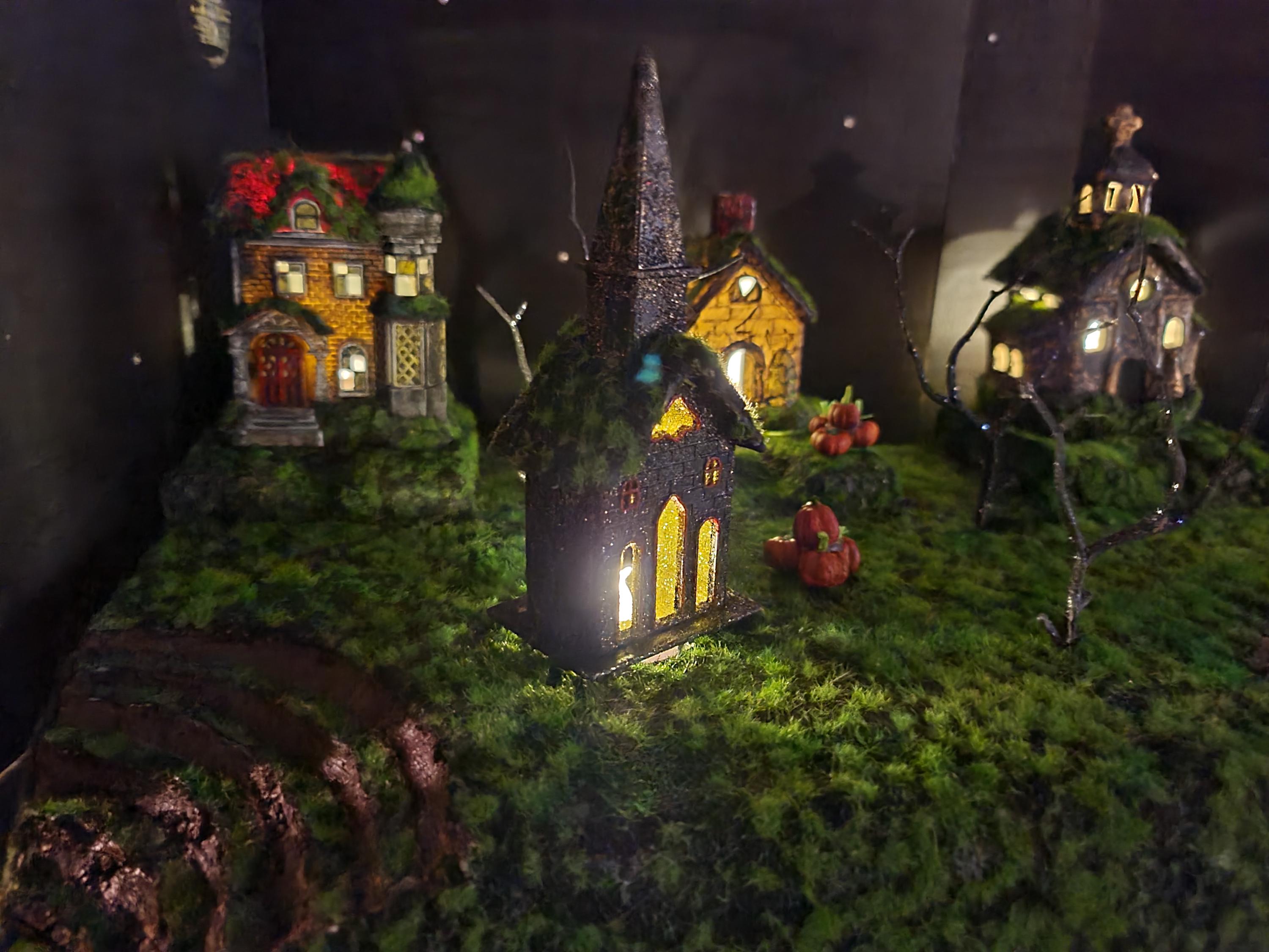 Spooky Village Display Halloween Scary Goth Gothic Gift - Etsy