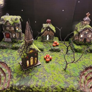Spooky Village Display Halloween Scary Goth Gothic Gift - Etsy