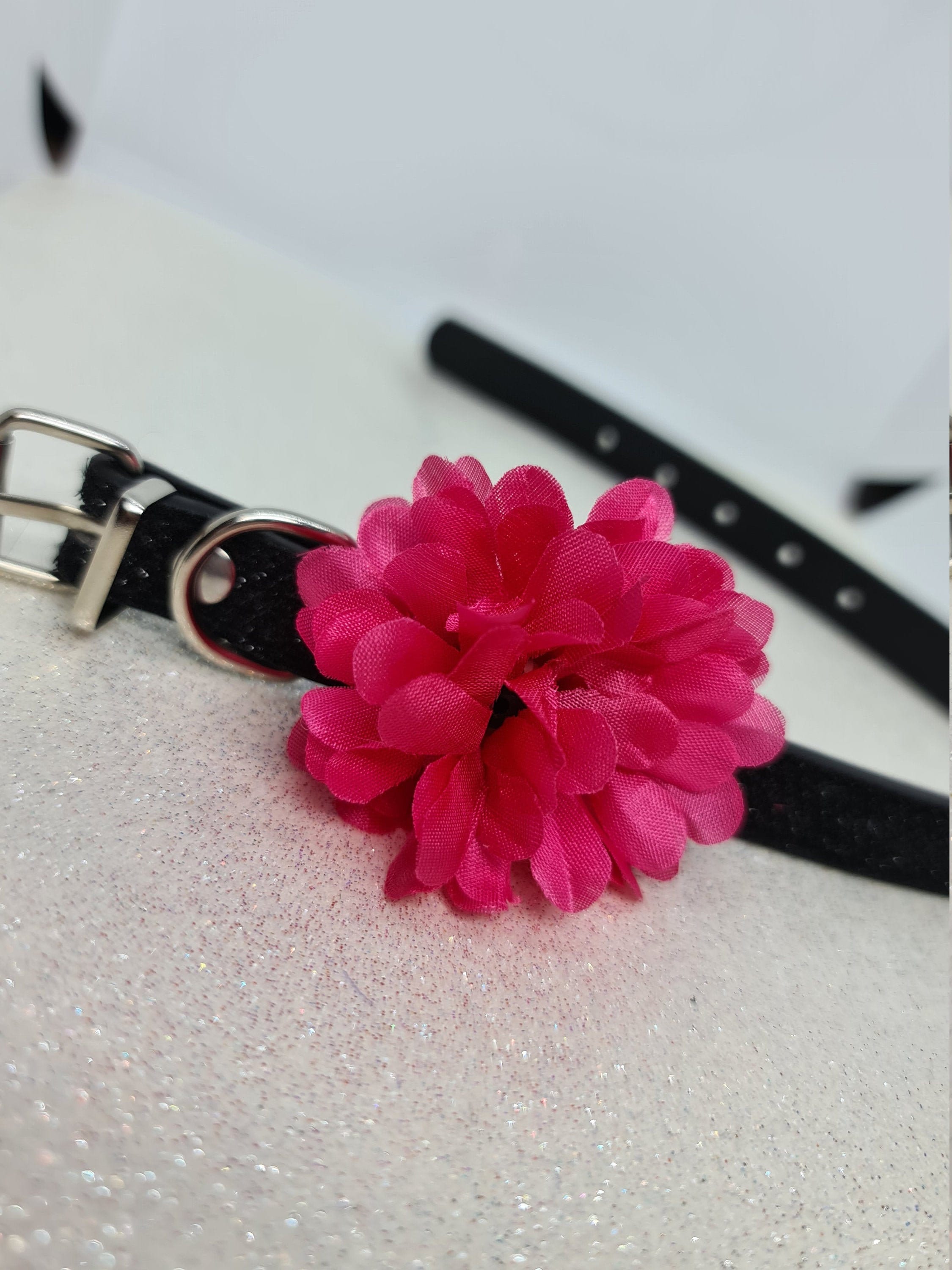 Flor de collar de perro accesorio de perro joyas para | Etsy