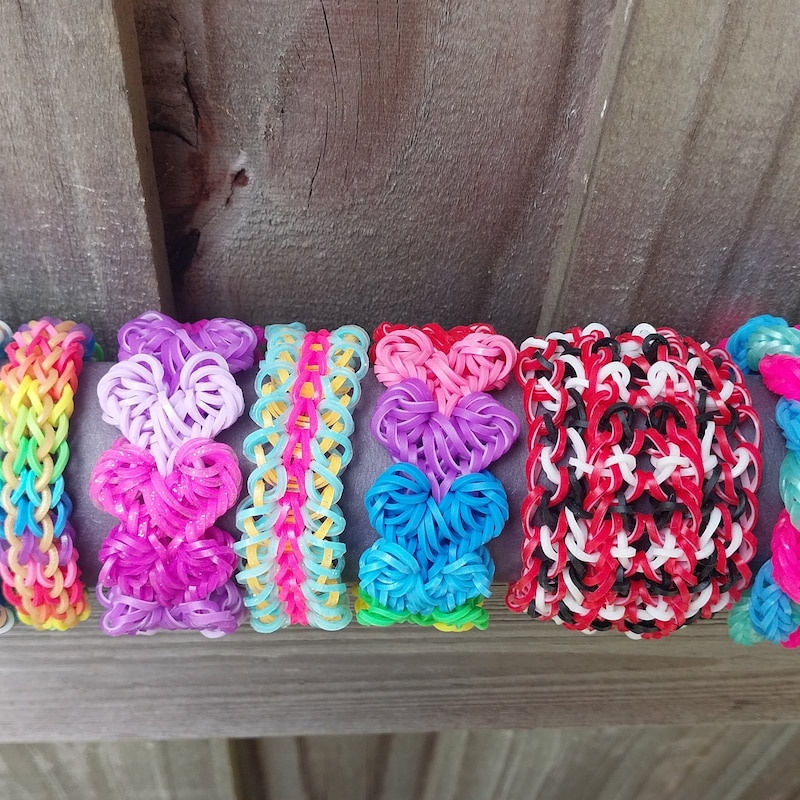 Loom Bands Bracelet - Etsy