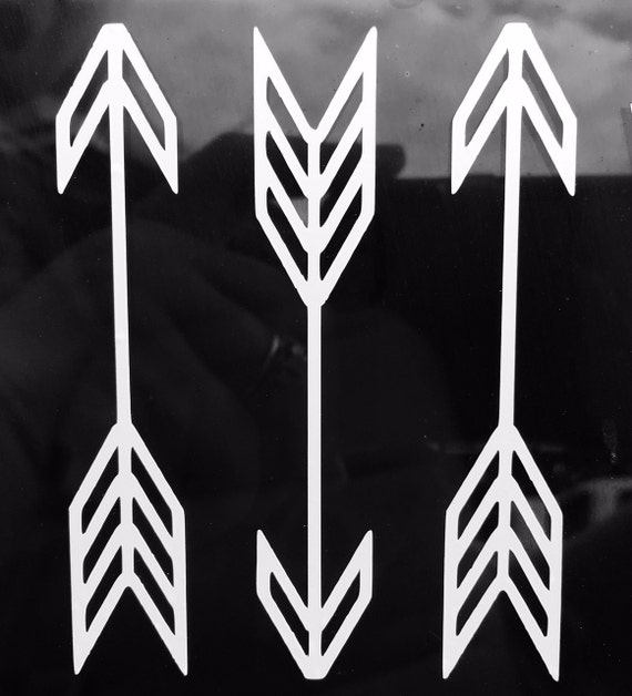Arrow Sticker Vinyl Decal for Macbook Window Ipad Laptop | Etsy