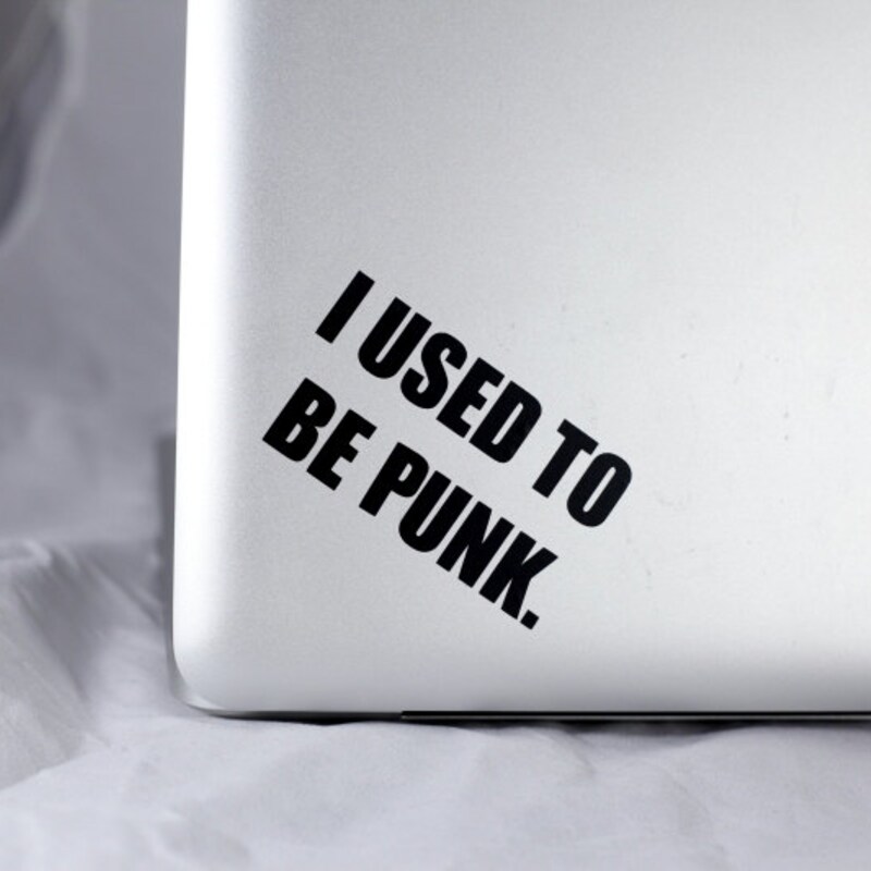 Vinyl Stickers Punk Rock - Etsy