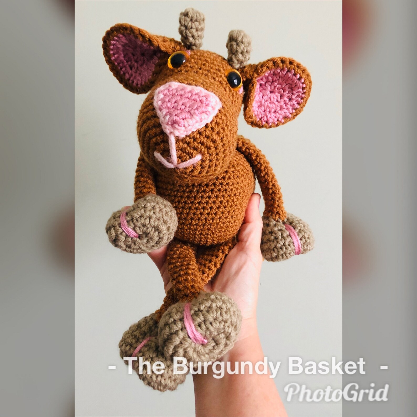 Crochet Goat & Kid Amigurumi Pattern: Farm Animal Nursery Decor (PDF ...