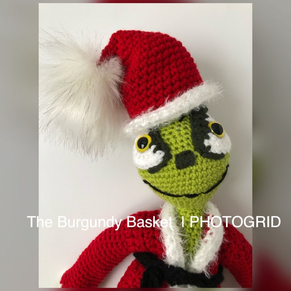 Crochet Grinch Hat - Etsy