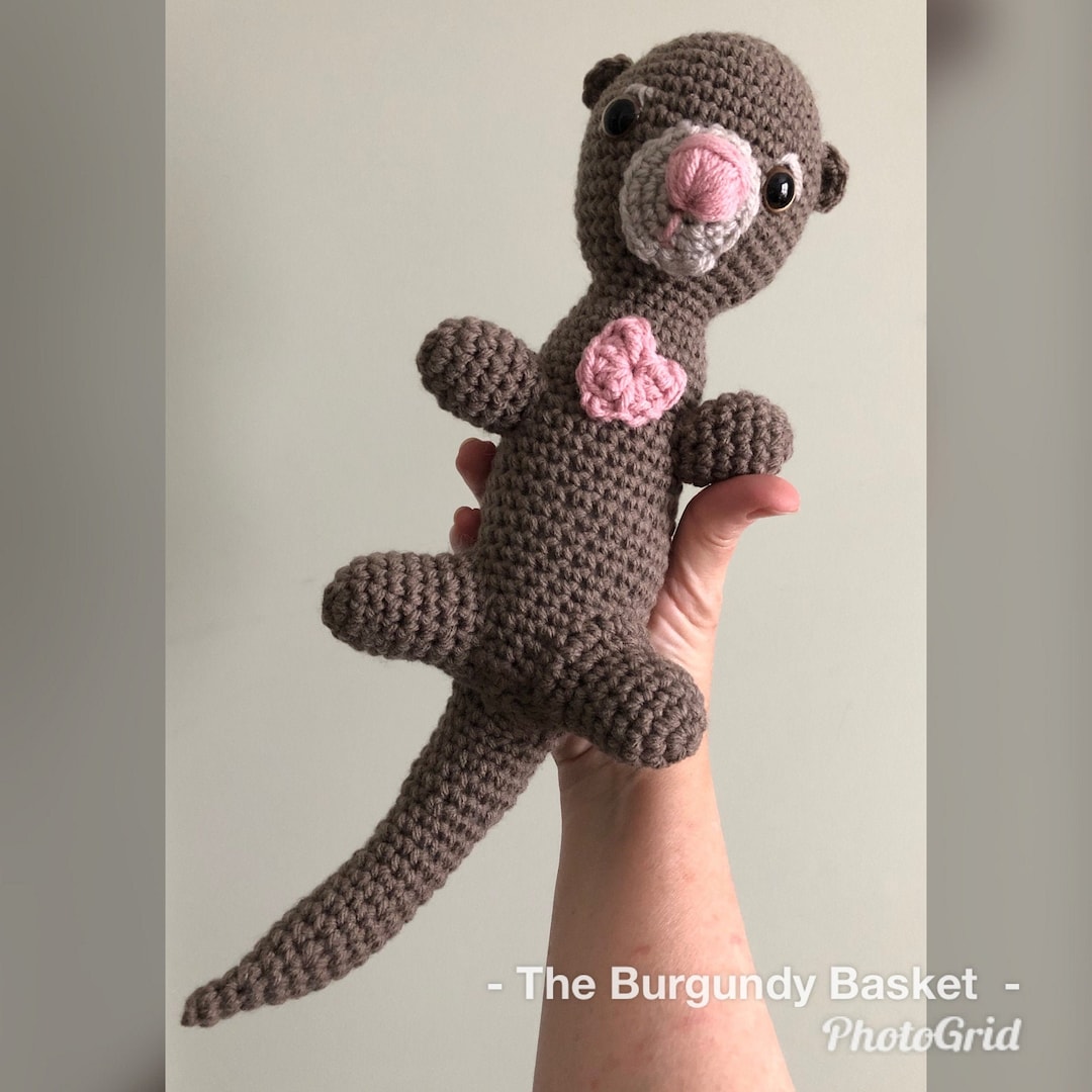 Baby O Crochet OTTER, Crochet Baby Animal, *PATTERN Only* Pdf Instant ...