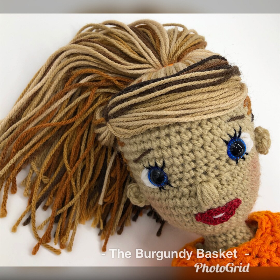 Crochet Doll Pattern: Amigurumi 18" Sammy Doll (PDF Download) - Etsy