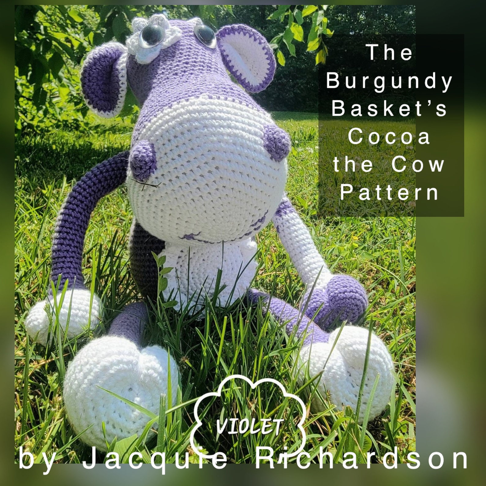 Cocoa the COW, Crochet Cowpattern Only Pdf Instant Download, Digital ...