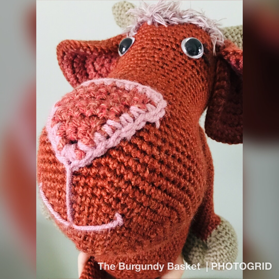 Ginger the GOAT, Crochet Goat *PATTERN Only* Pdf Instant Download ...