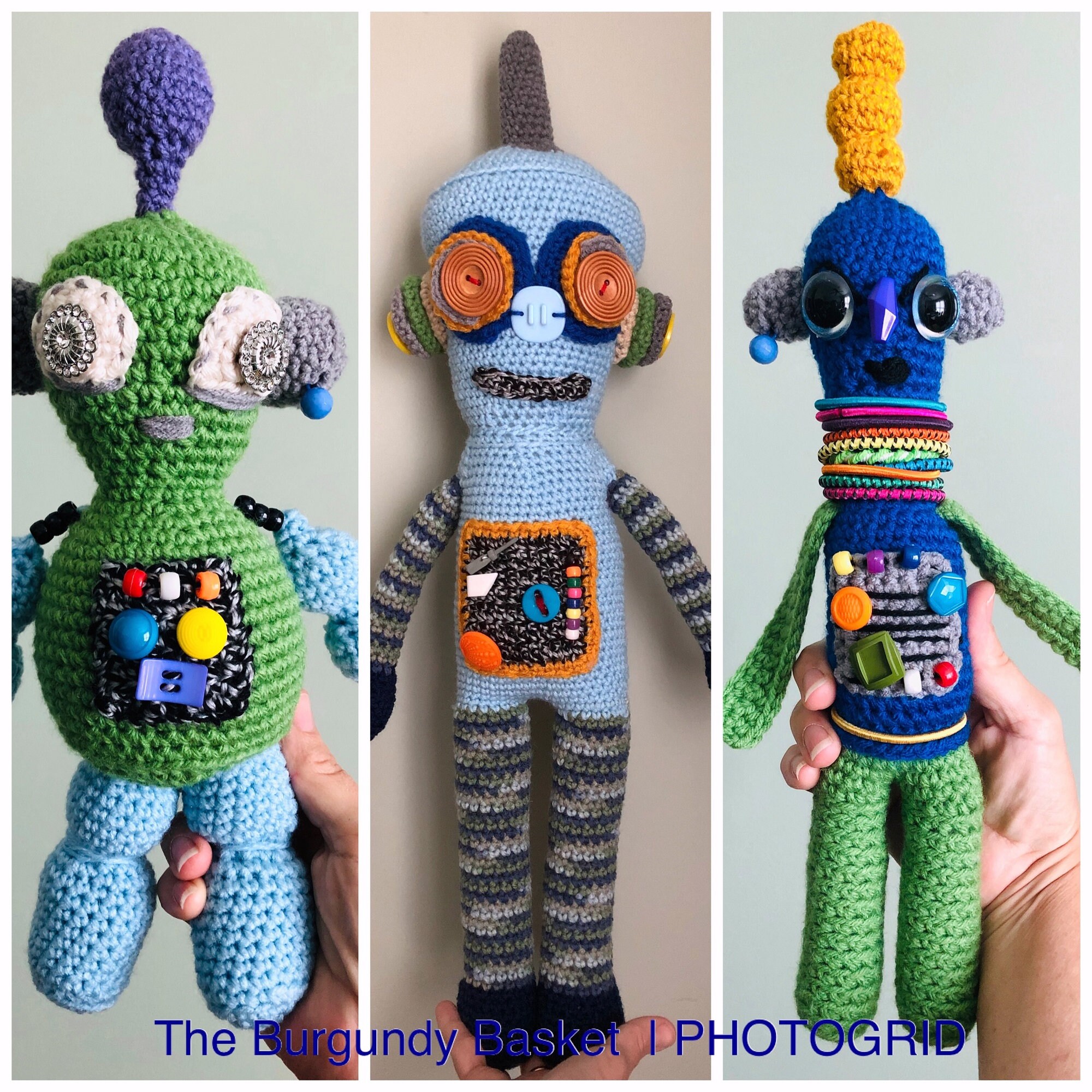 Crochet ROBOTS Robot PATTERNS Only Baby Toys Toddler Toys - Etsy