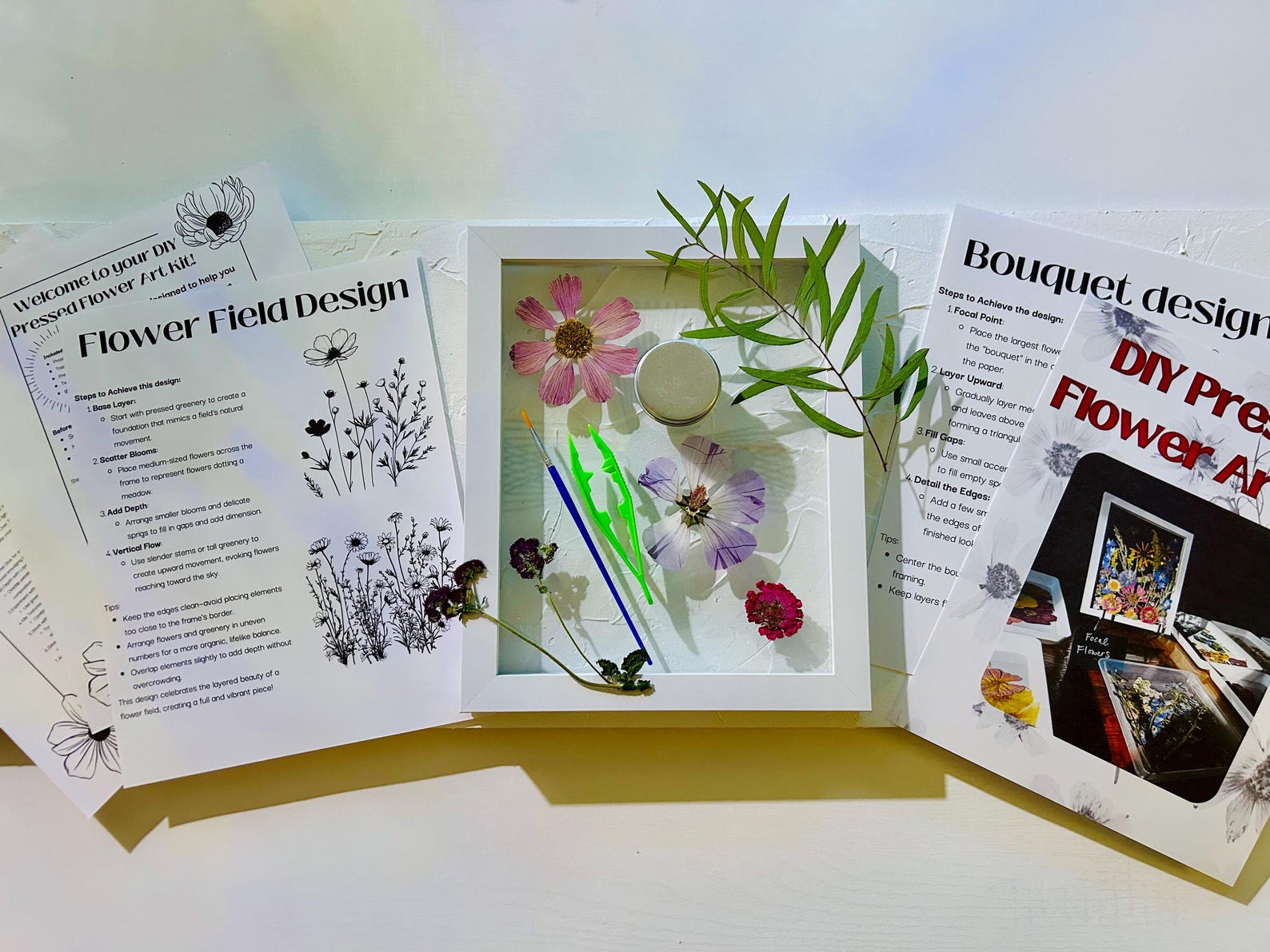 DIY Pressed Flower Art Kit- Part 2 Flower Selections - Etsy