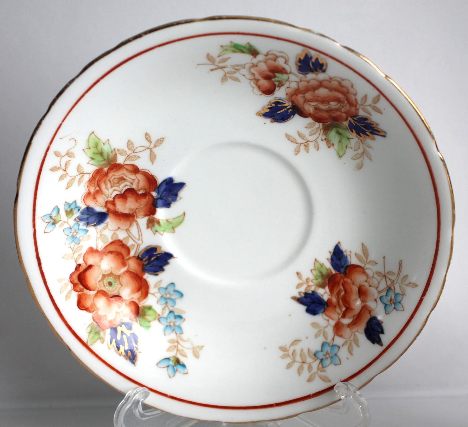 Blunton Teacup and Saucer Sutherland Bone China Pattern 1252 - Etsy