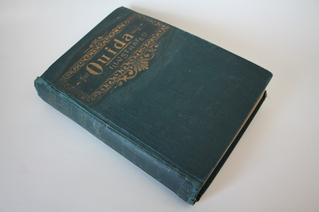 Antique Book, Ouida Illustrated, Othmar Friendship, Volume XI, 1893 - Etsy