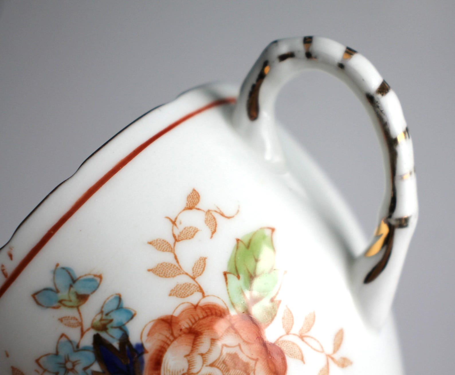 Blunton Teacup and Saucer Sutherland Bone China Pattern 1252 - Etsy