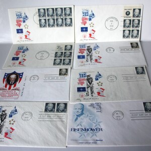 Stamps USPS First Day Issue Covers Famous People 1948 to 1972 - Etsy