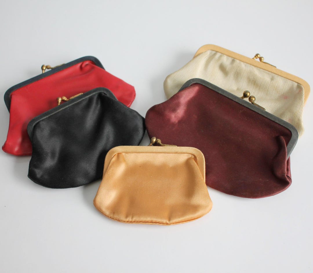 Vintage Coin Change Purse Collection - Etsy