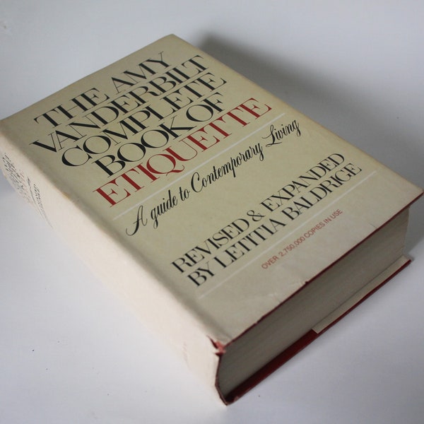 Amy Vanderbilt - Etsy