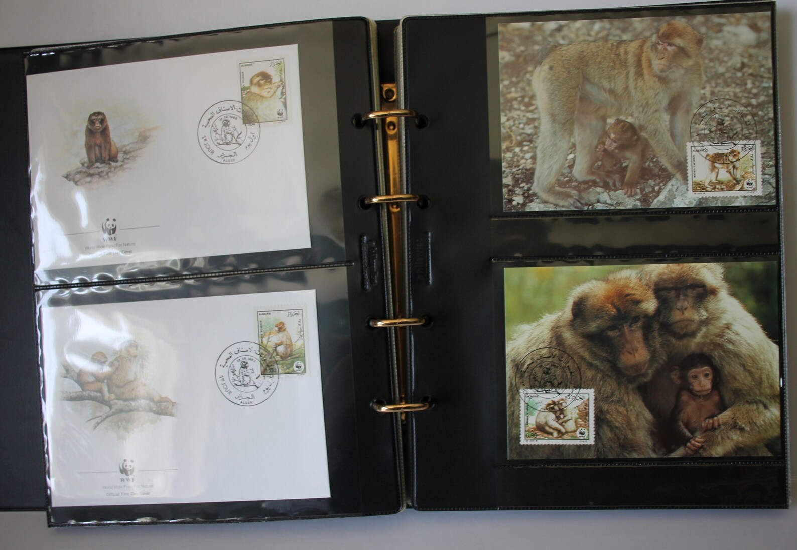 World Wildlife Federation Stamp Collection 1983 to 1989 Deluxe Edition ...