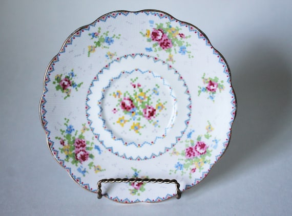 Home & Living Royal Albert Petit Point Large Saucer Bone China Kitchen ...