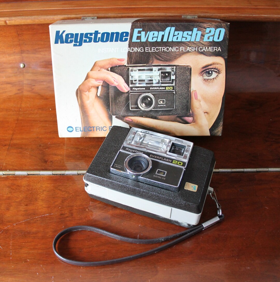 Vintage 1970's Camera, Keystone Everflash 20 - Etsy