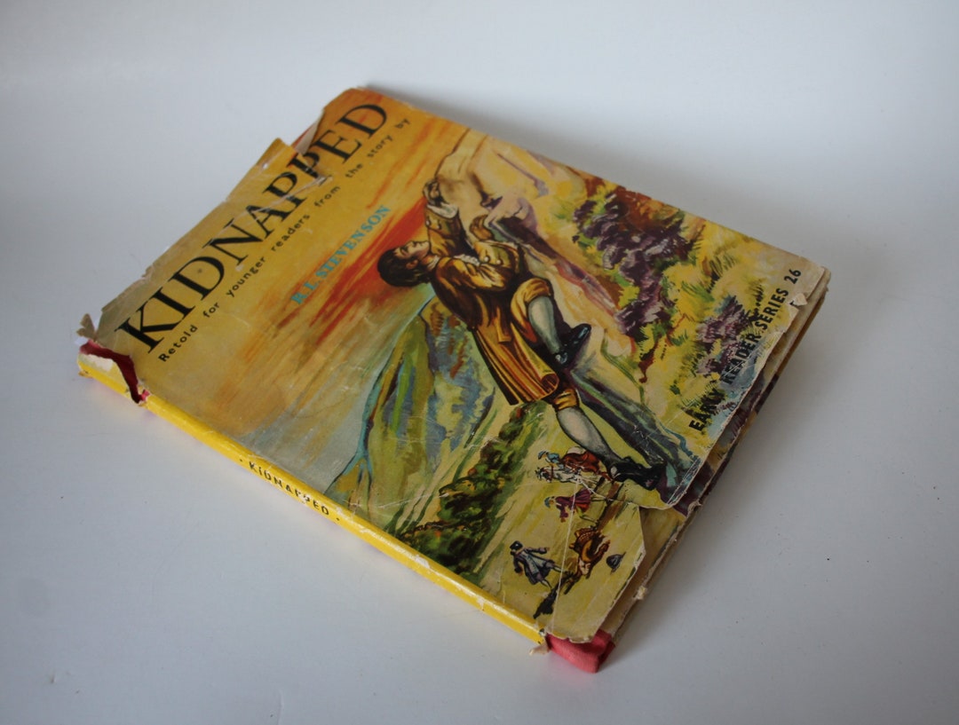 Children's Book, Kidnapped, Robert L Stevenson, Spring Books, 1950's - Etsy