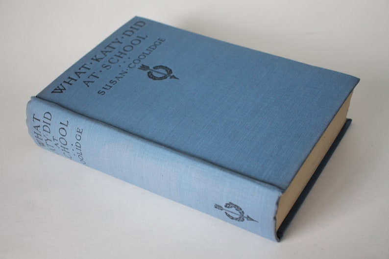 1930's Book Katy at School Susan Coolidge Every Girls Paper - Etsy