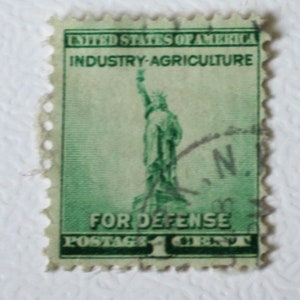 United States Stamp Set 1940 to 1943 Statehood War Defence Pony Express ...