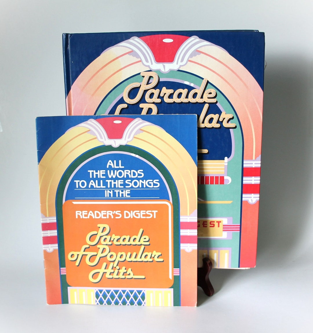 Reader's Digest Music Book Plus Lyrics Booklet Parade of Popular Hits ...
