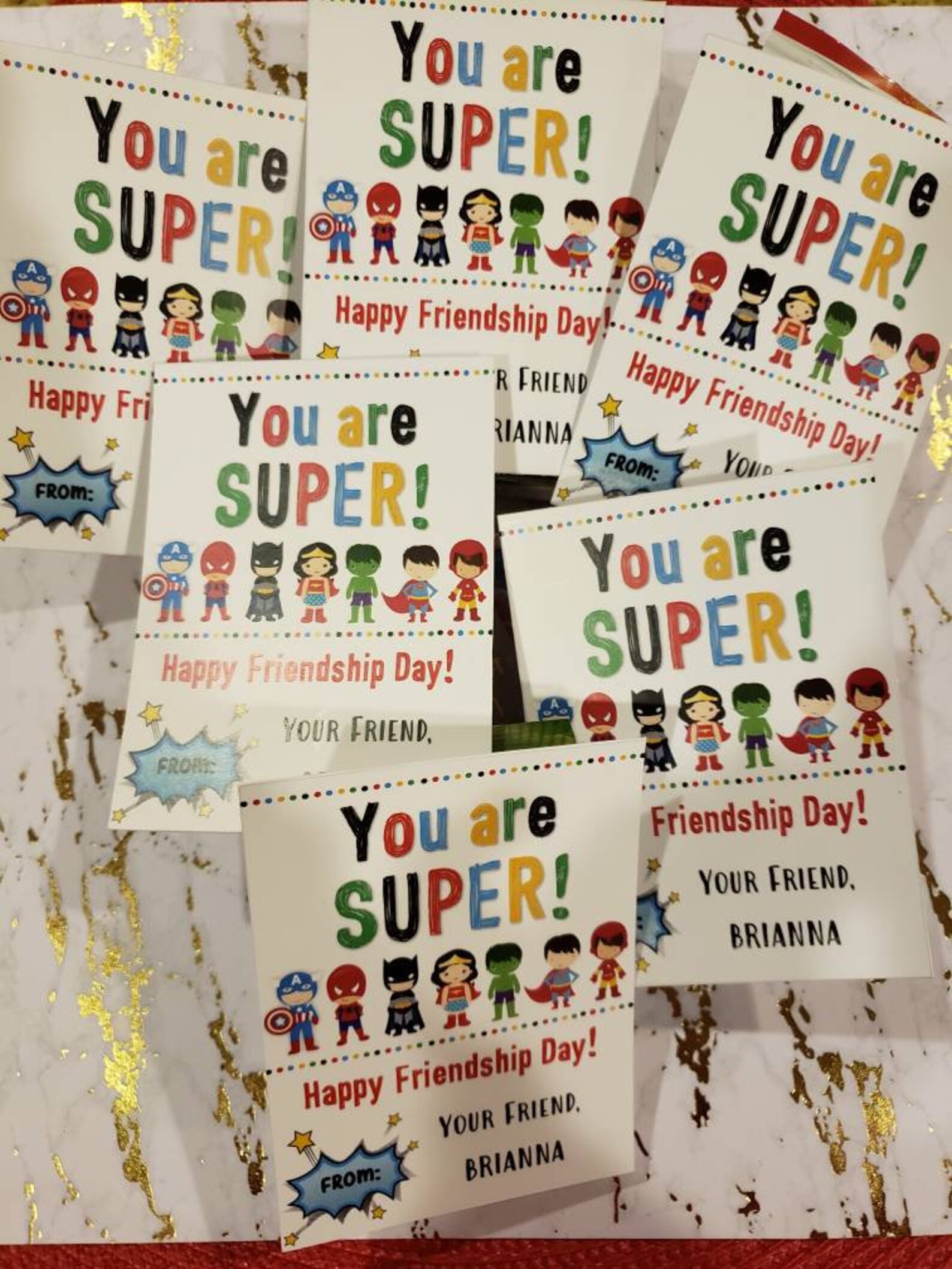Printable Super Teacher Card | Superhero | Teacher Appreciation ...