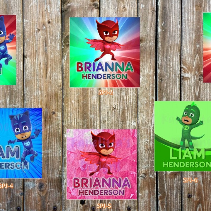 Pj Mask Sticker - Etsy