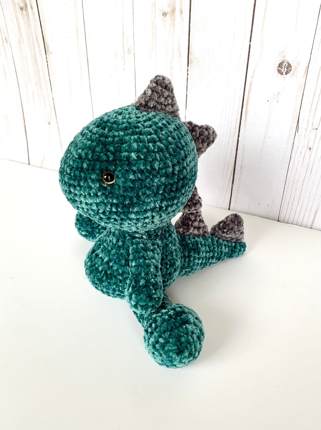 Dinosaur Stuffed Animal Dinosaur Stuffie Dinosaur Plush Velvety Soft ...