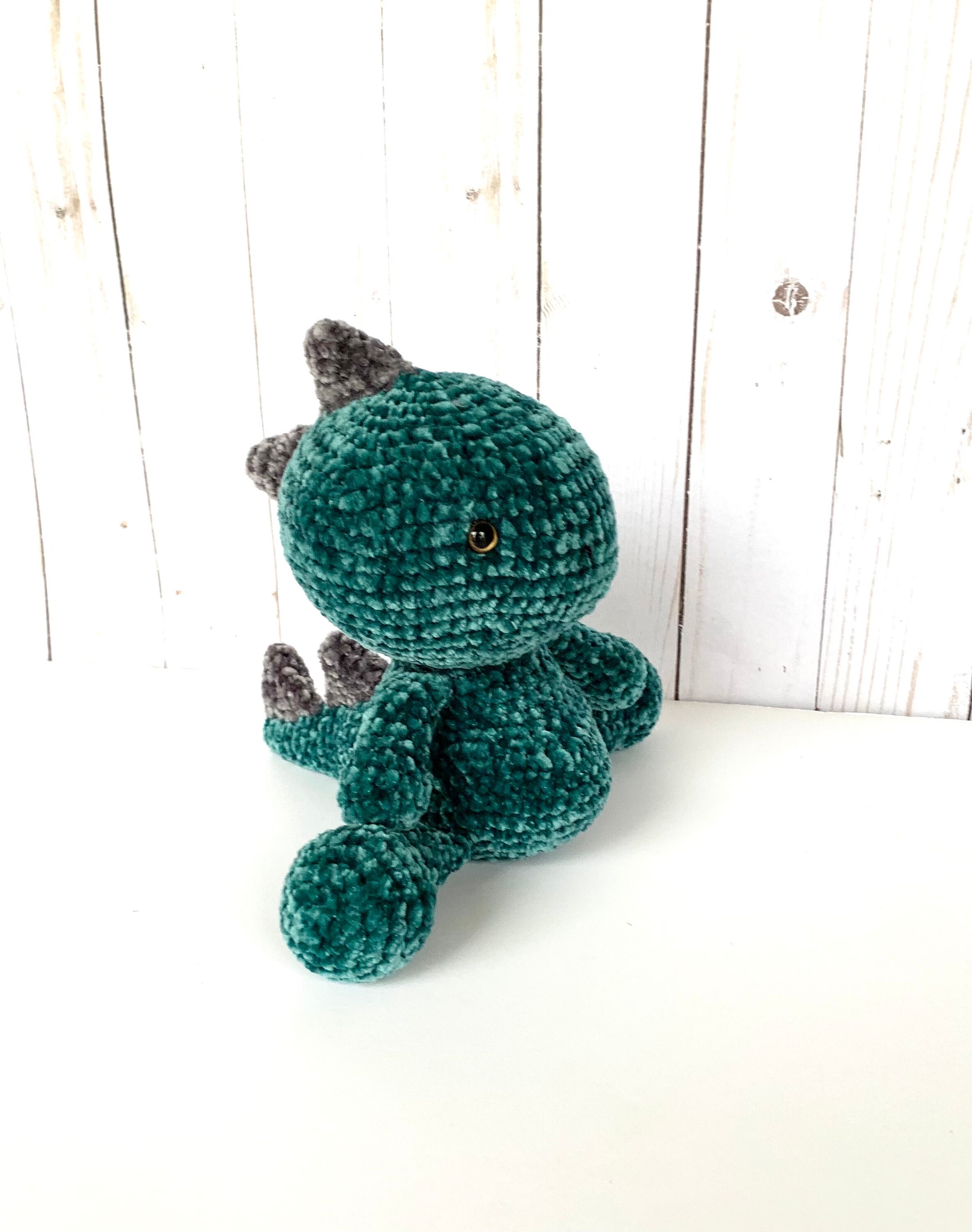 Dinosaur Stuffed Animal Dinosaur Stuffie Dinosaur Plush Velvety Soft ...