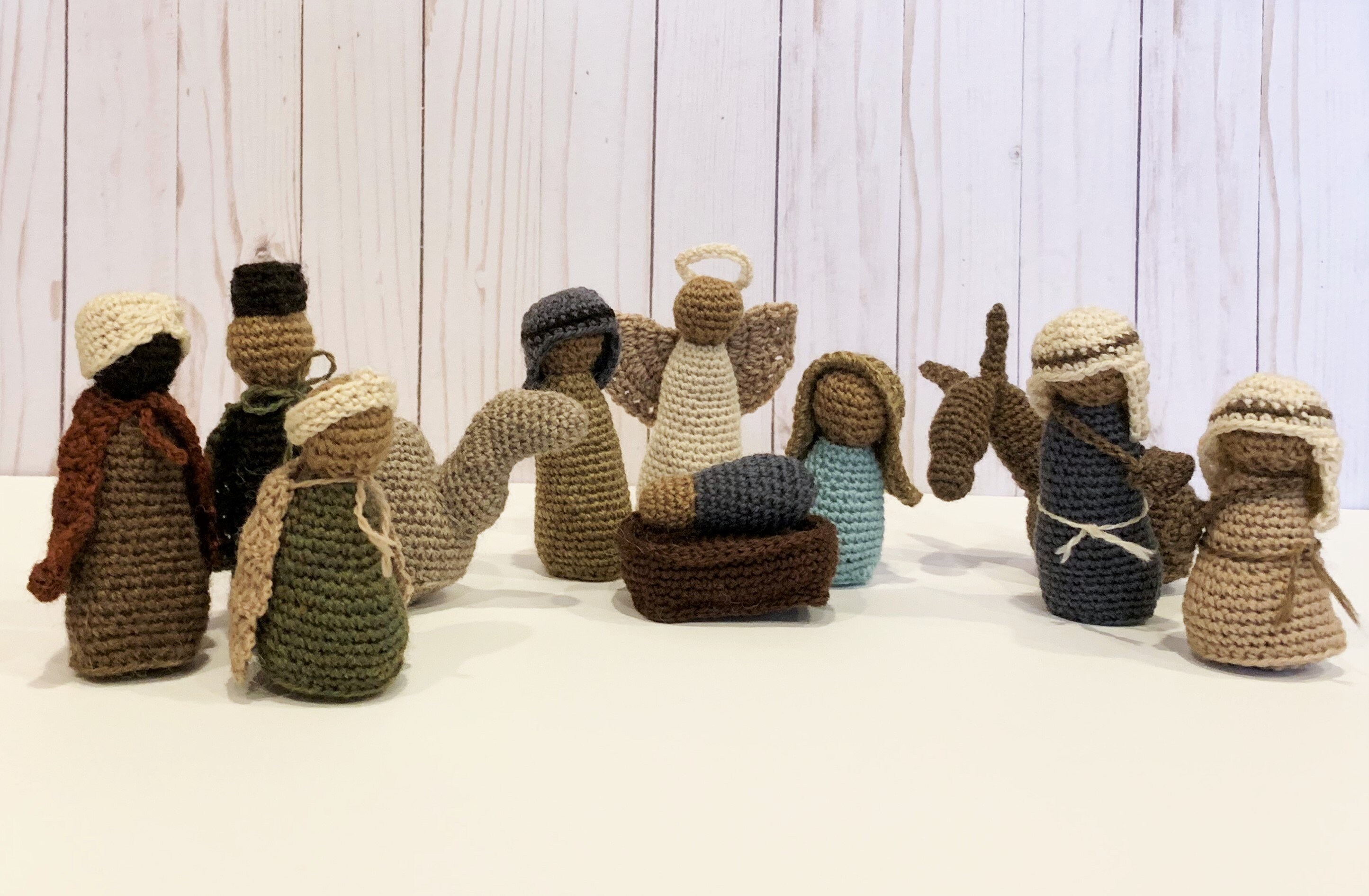 Christmas Nativity Simple Crochet Nativity | Etsy