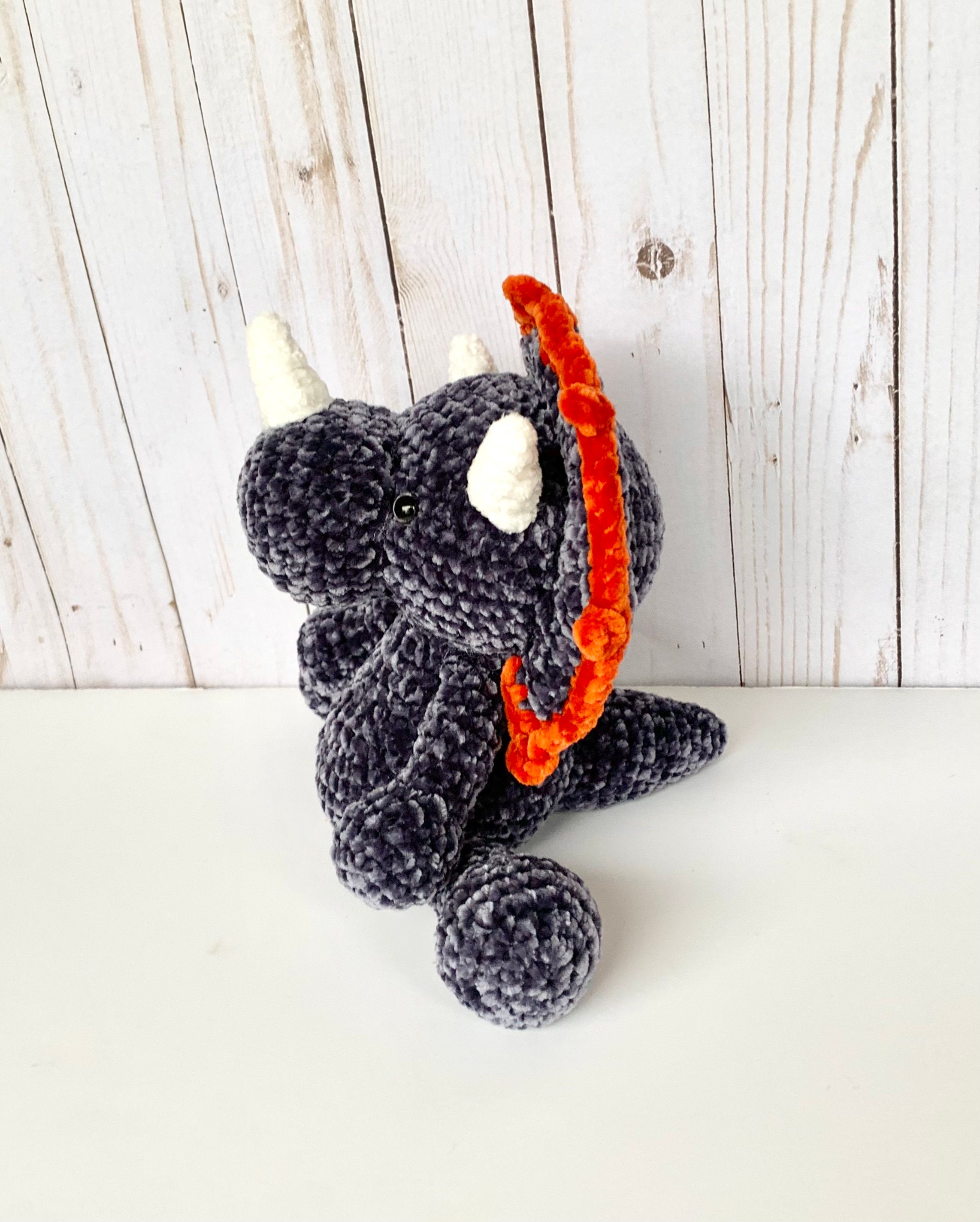 Triceratops Dinosaur Stuffed Animal Triceratops Stuffie - Etsy UK